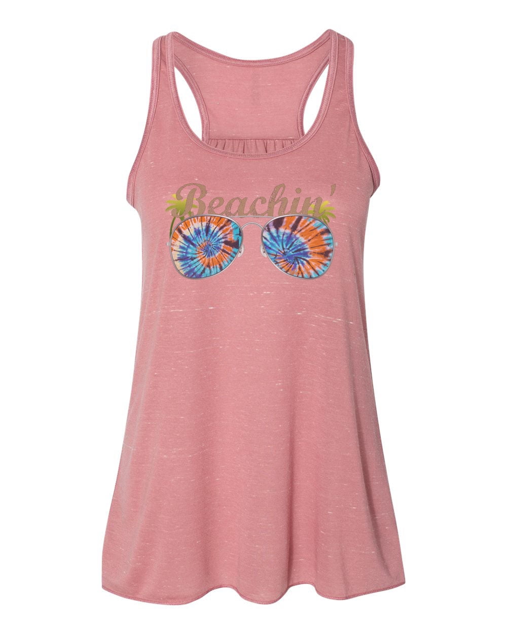 "Beach Racerback, Tie Dye Beachin', Beach Tank, Tie Dye Tank, Women's ...