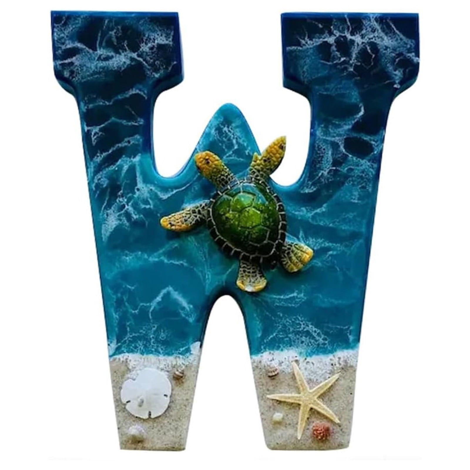 Beach-Ready Resin & Wooden Letters A-Z for Home & Party Decor, Trendy ...