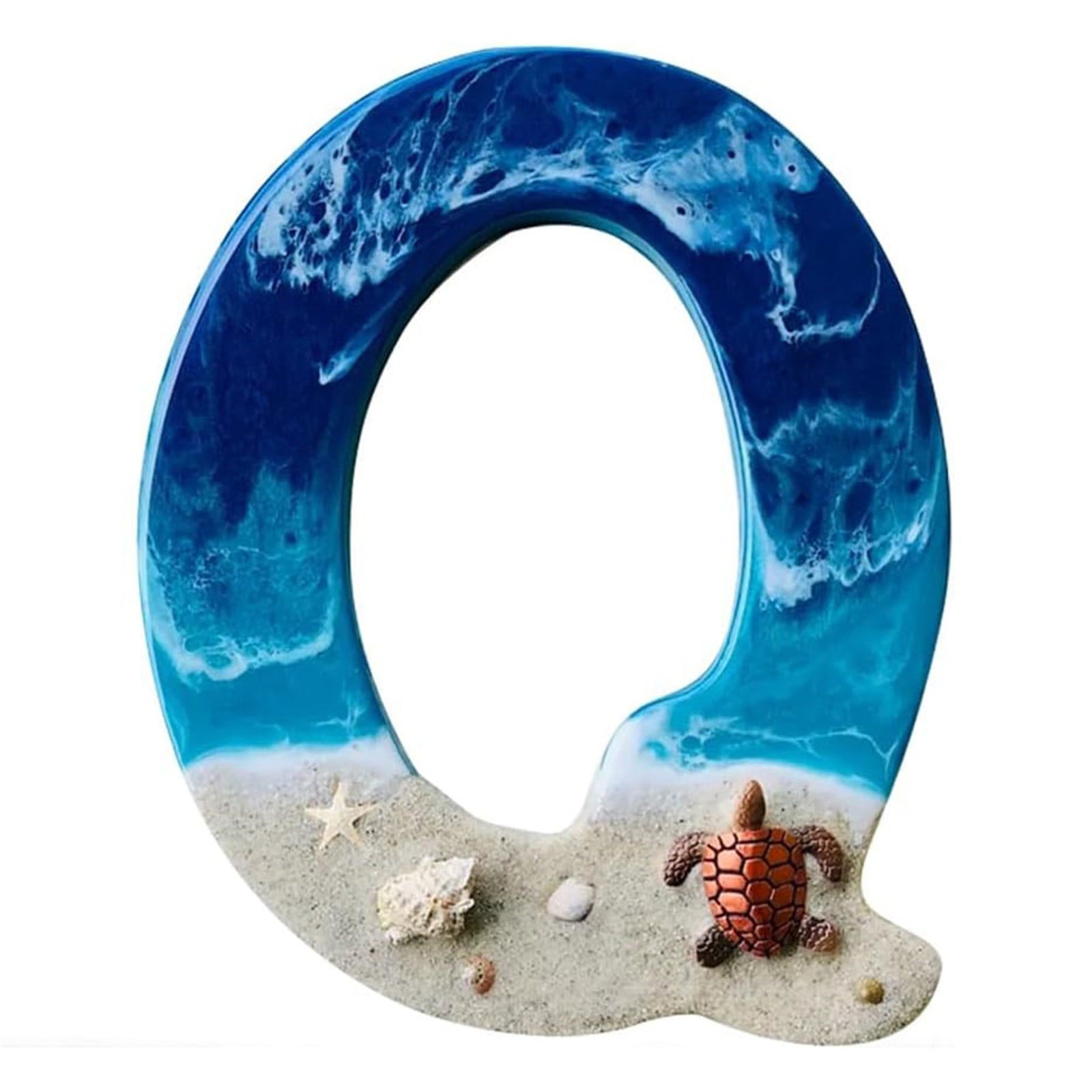 Beach-Ready Resin & Wooden Letters A-Z for Home & Party Decor, Trendy ...