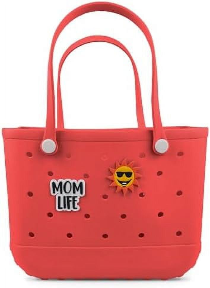 Beach Rubber Bag Tote Bag Large Waterproof Travel Women Handbag with ...