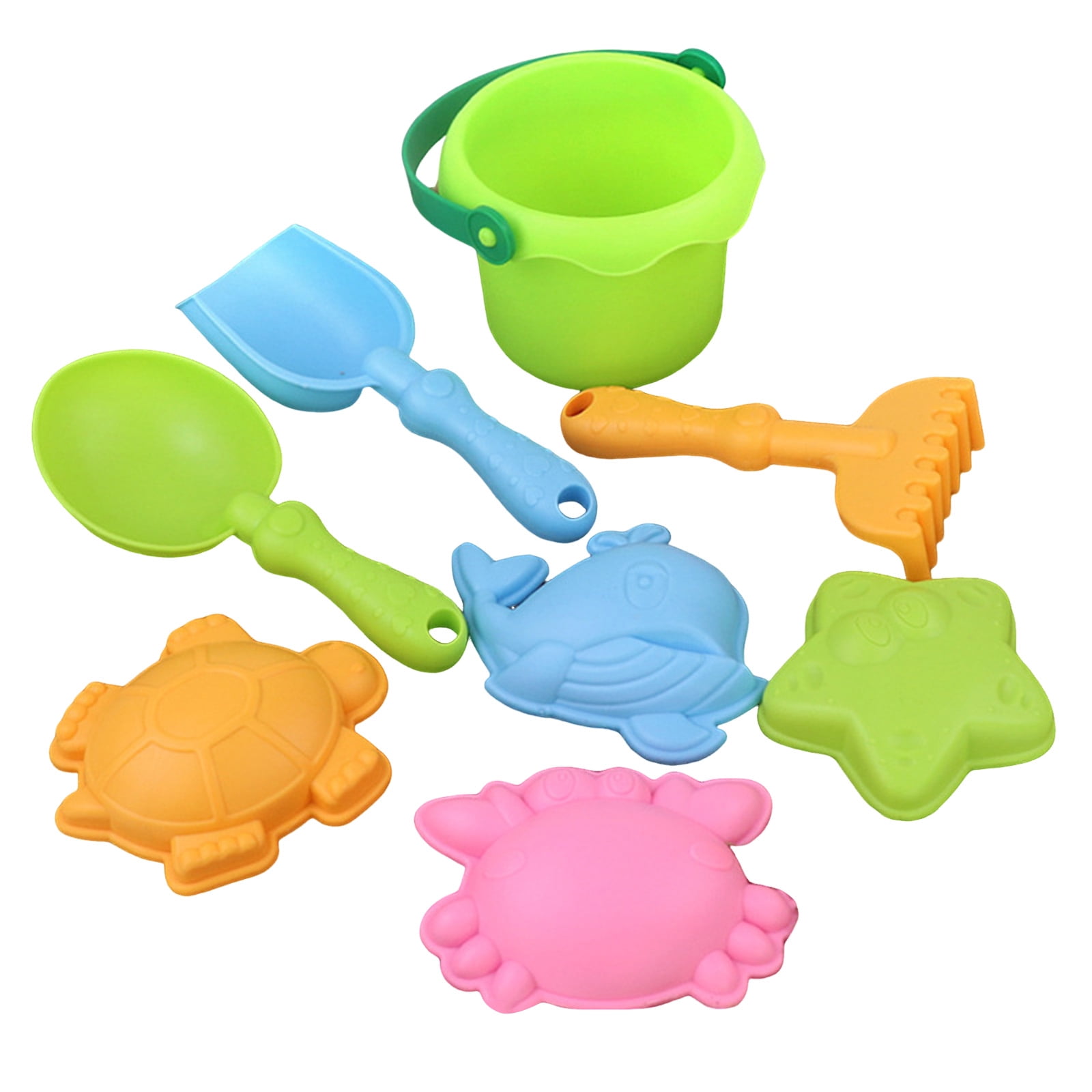 Beach Sand Plastic Sandbox Playset for Boys and Random Colors Promotes ...
