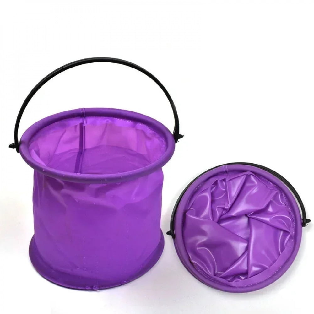 Beach Sand Toy Play Bucket Toy Folding Collapsible Bucket Gardening ...