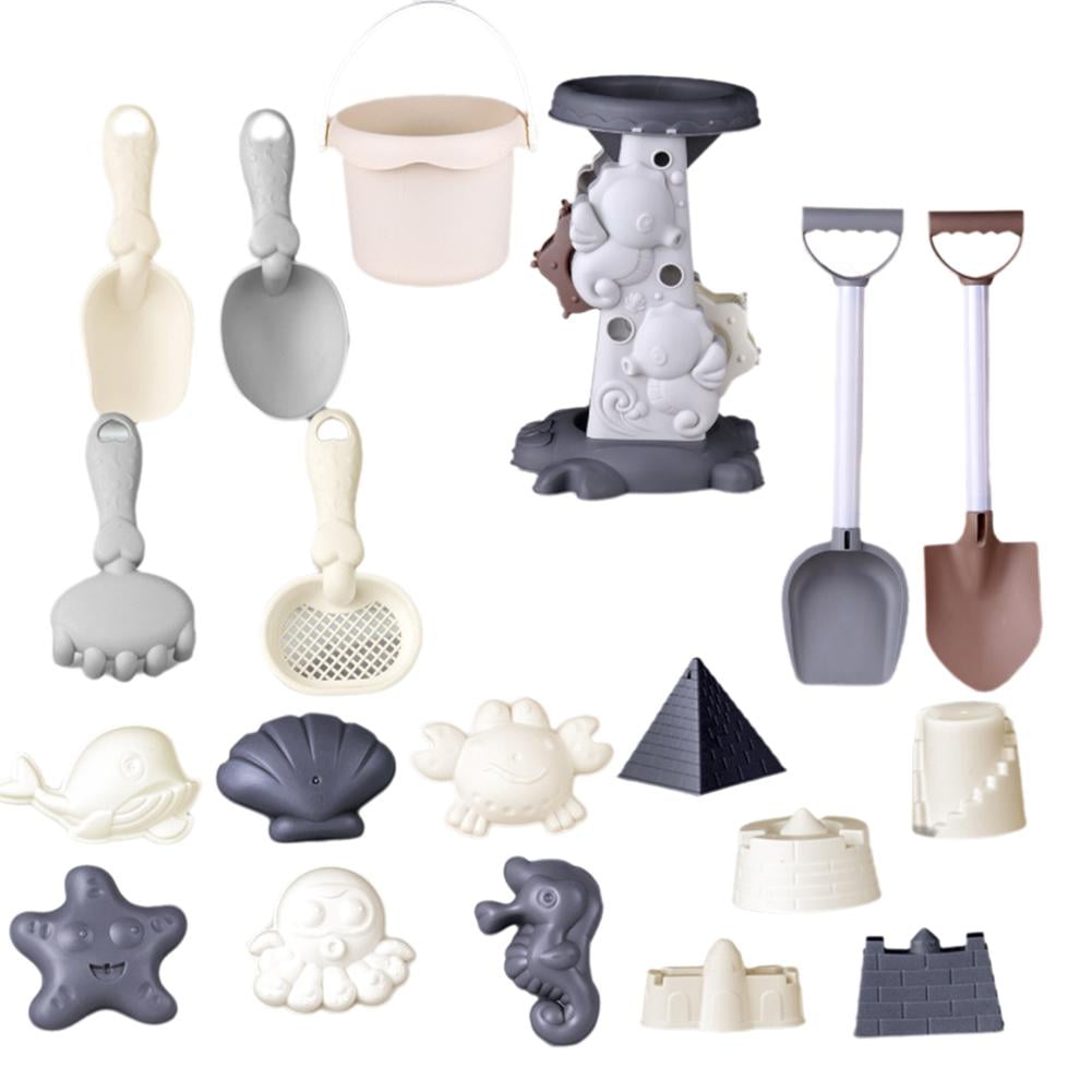 Beach Sand Toys for Kids Travel Beach Toys for Toddler 17/18/19pcs Hot I6 - Walmart.com