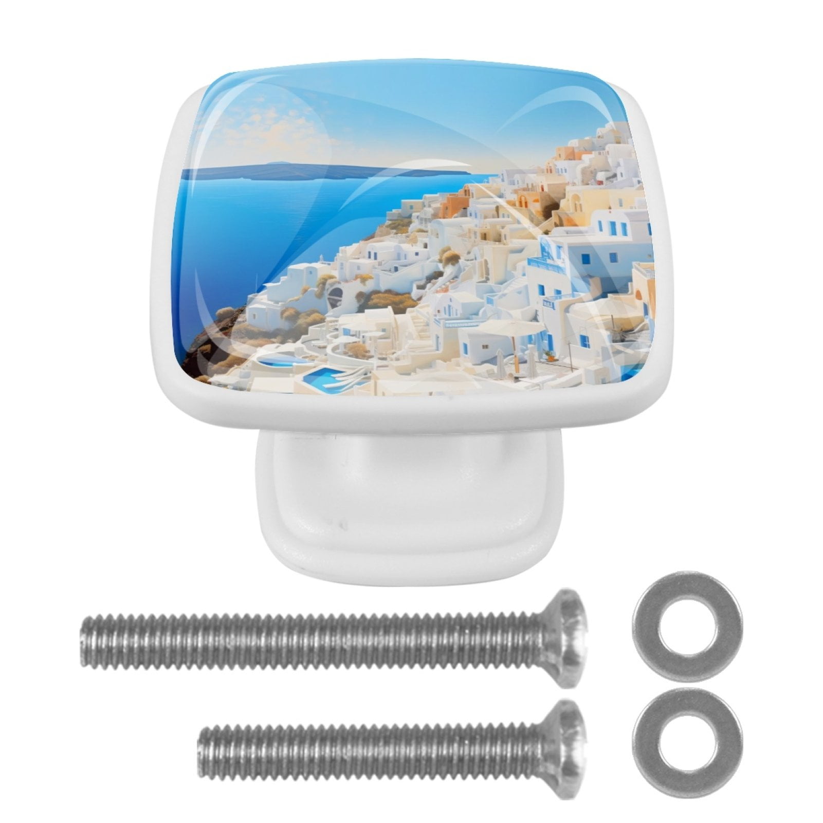 Beach Scenery House Cabinets Door and Drawers Knobs Pulls,Furniture ...
