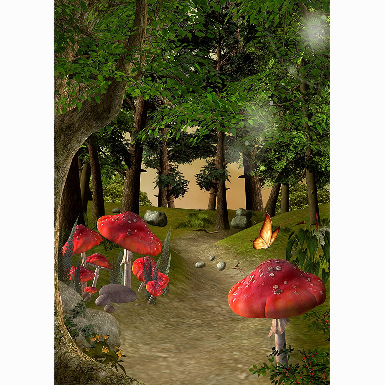 Beach Scenery Theme Photography Backdrops Props Forest Grassland Street ...