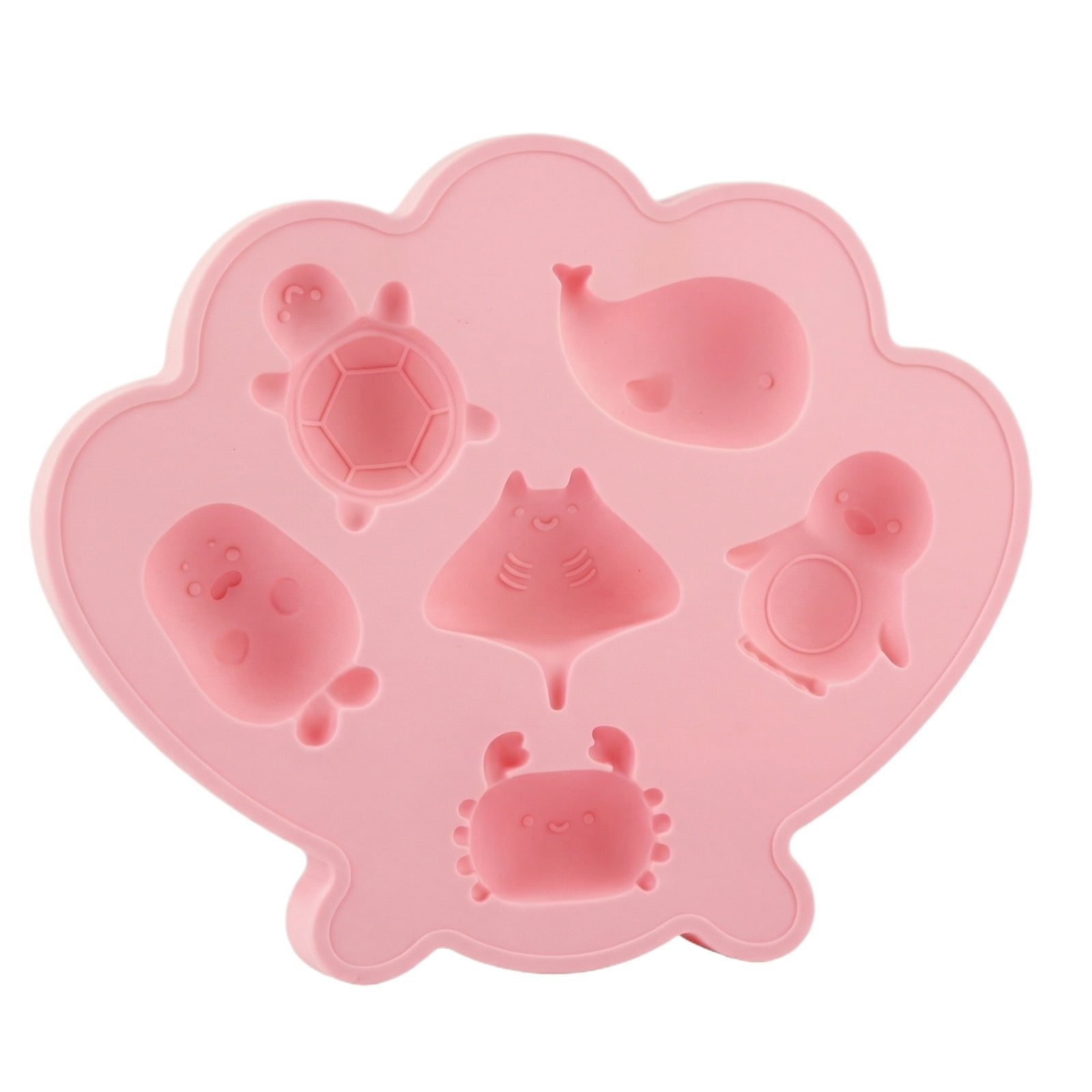 Beach Sea Life Templates, Marine Theme Silicone Molds Shells Starfish ...