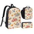 Beach Seashell Backpack Set 3pc Including Backpack, Lunch Bag and Pen ...