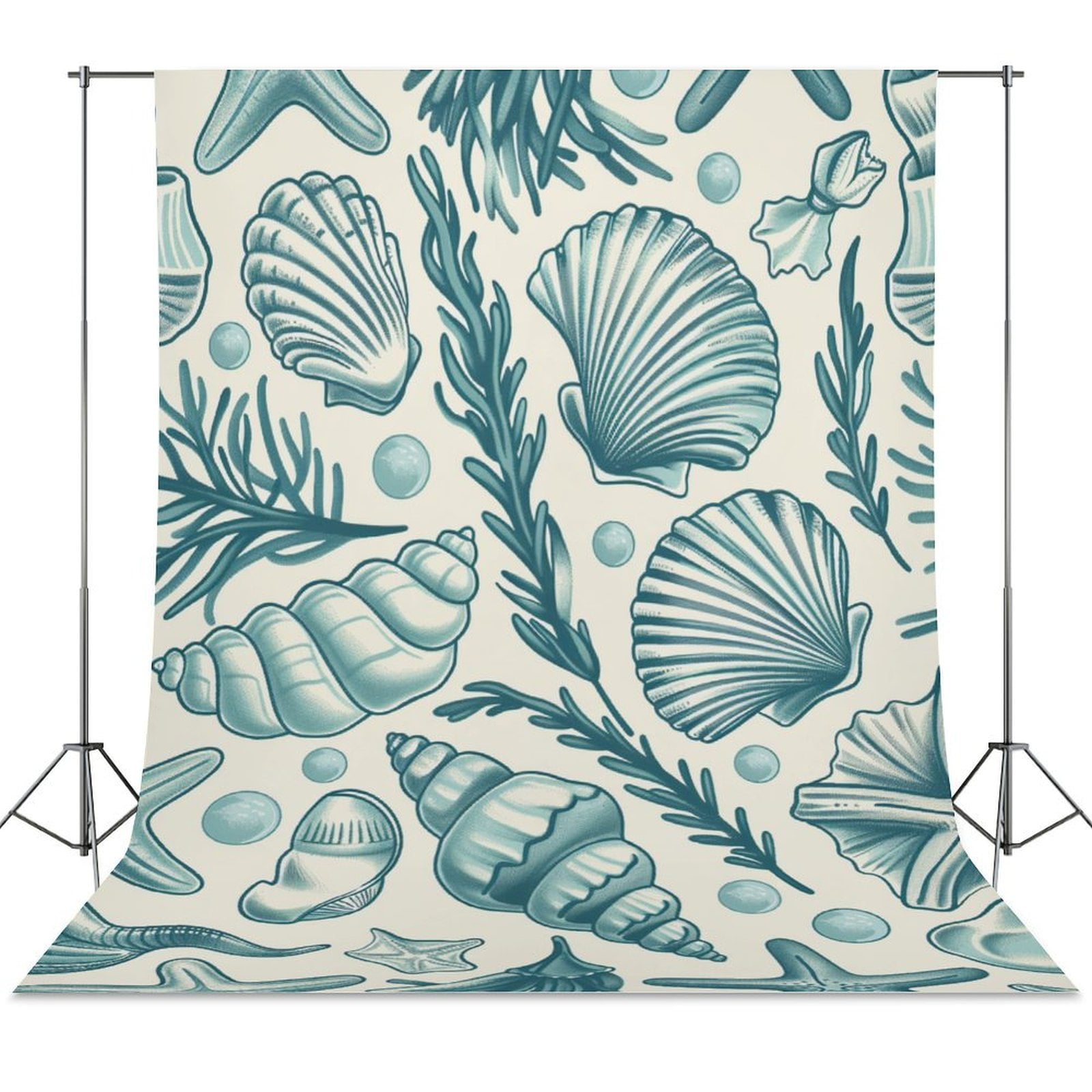 Beach Seashell Starfish Backdrop Background for Photography Photo Booth ...