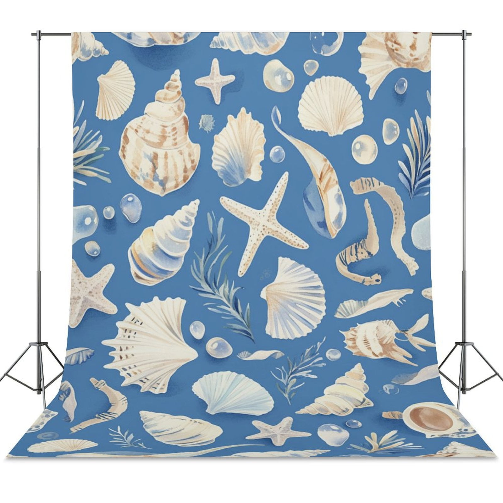 Beach Seashell Starfish Backdrop Background for Photography Photo Booth ...