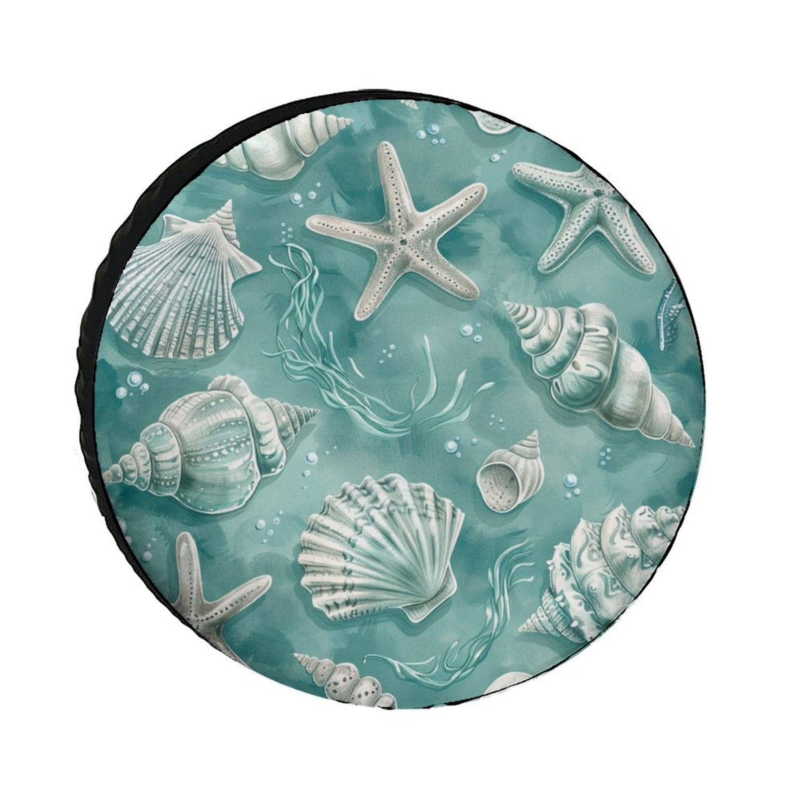 Beach Seashell Starfish Spare Tire Cover Tire Covers Protector Wheel ...