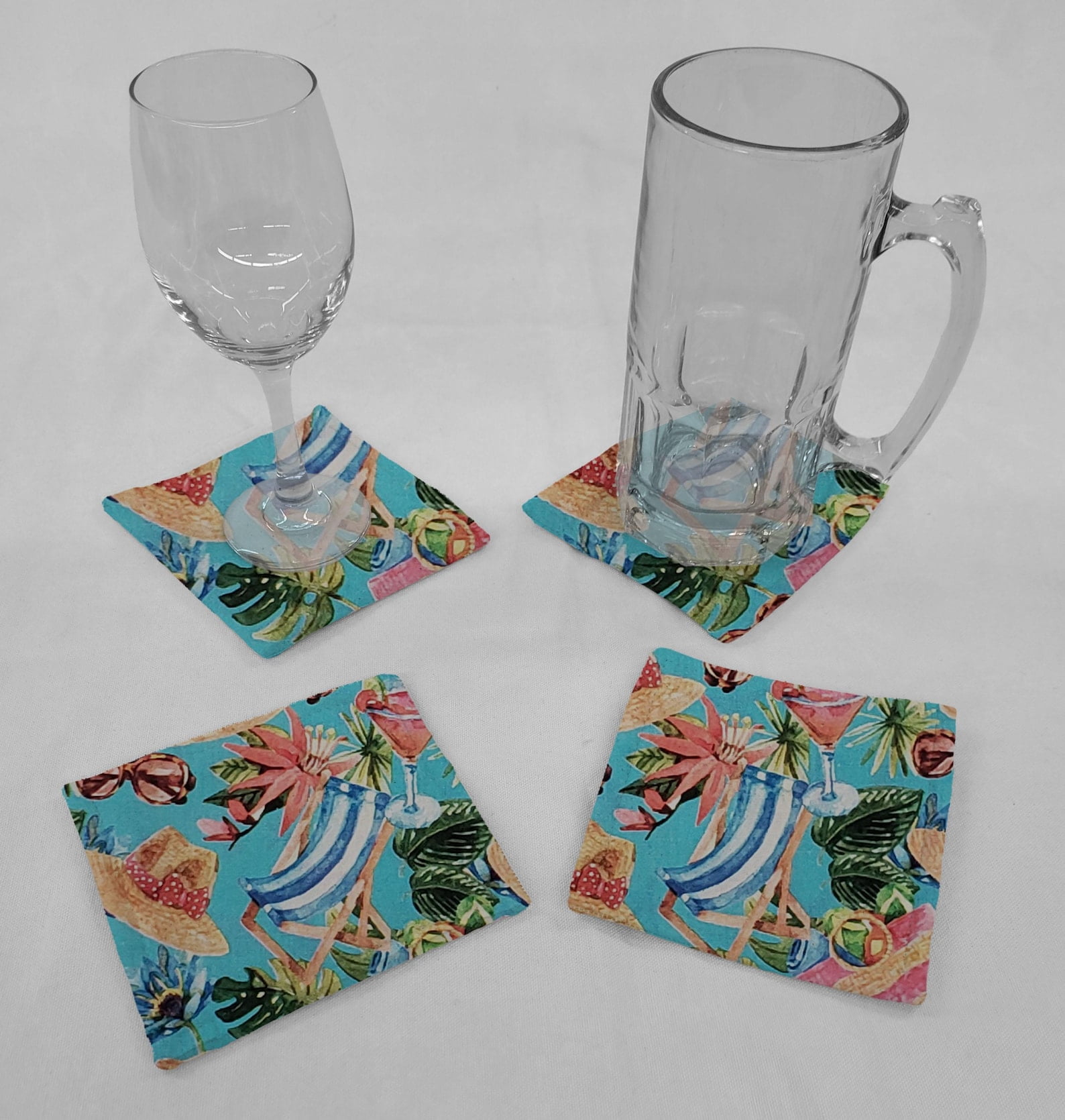 Beach Seaside Cloth Coasters by Penny's Needful Things (Set of 8 ...