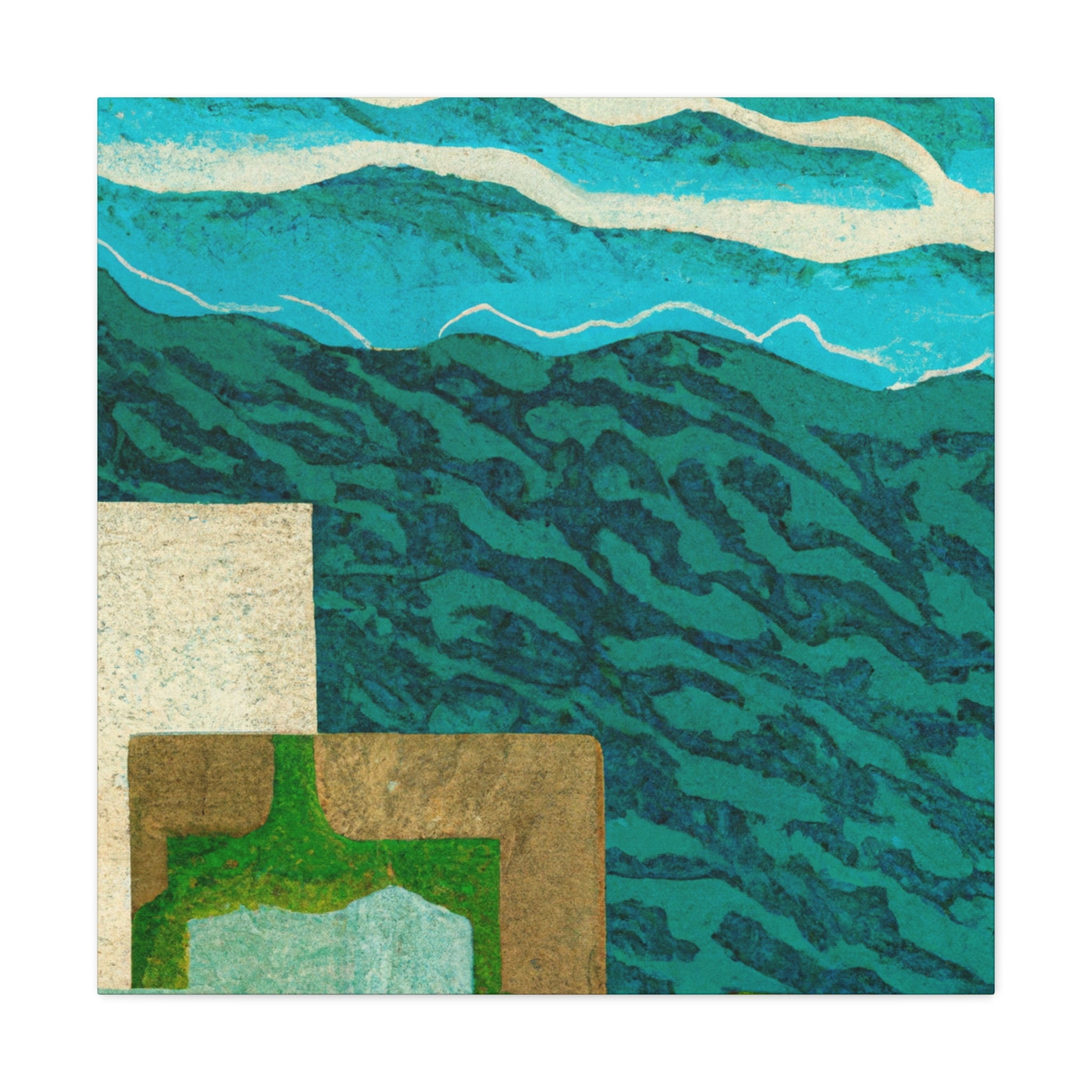 "Beach Serenity Scene" - Canvas - Walmart.com