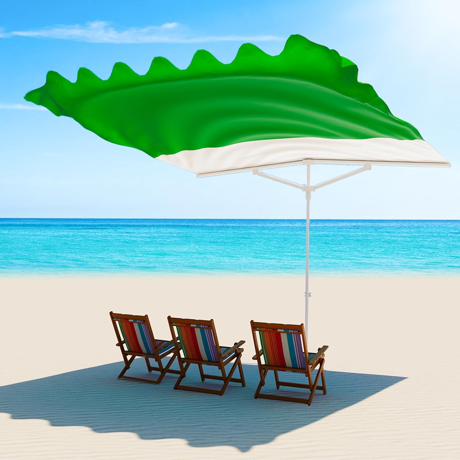 Beach Shade - The Portable and Best Beach Shade Tent.Wind-Driven ...