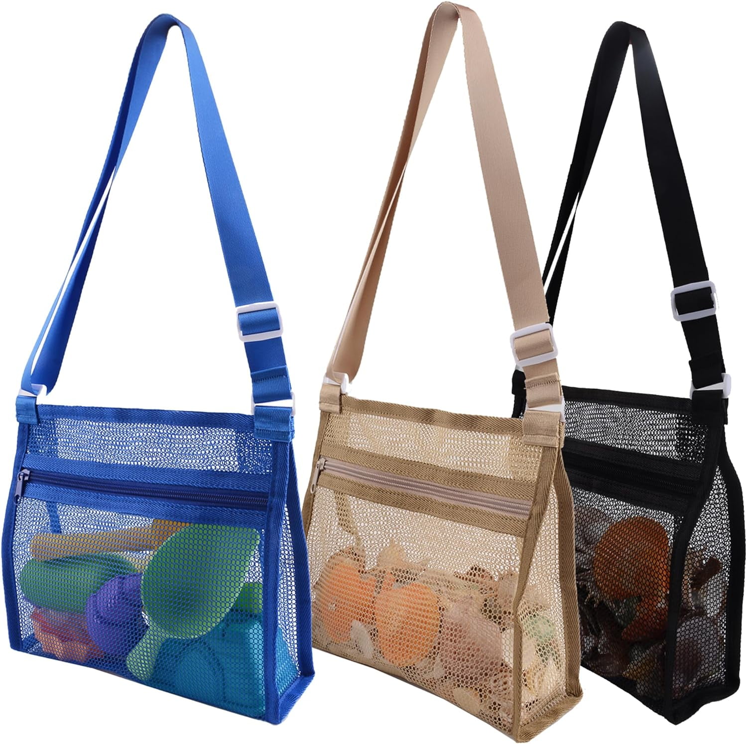 Beach Shell Bags for Holding Beach Shell, Beach Mesh Bag,Shell ...