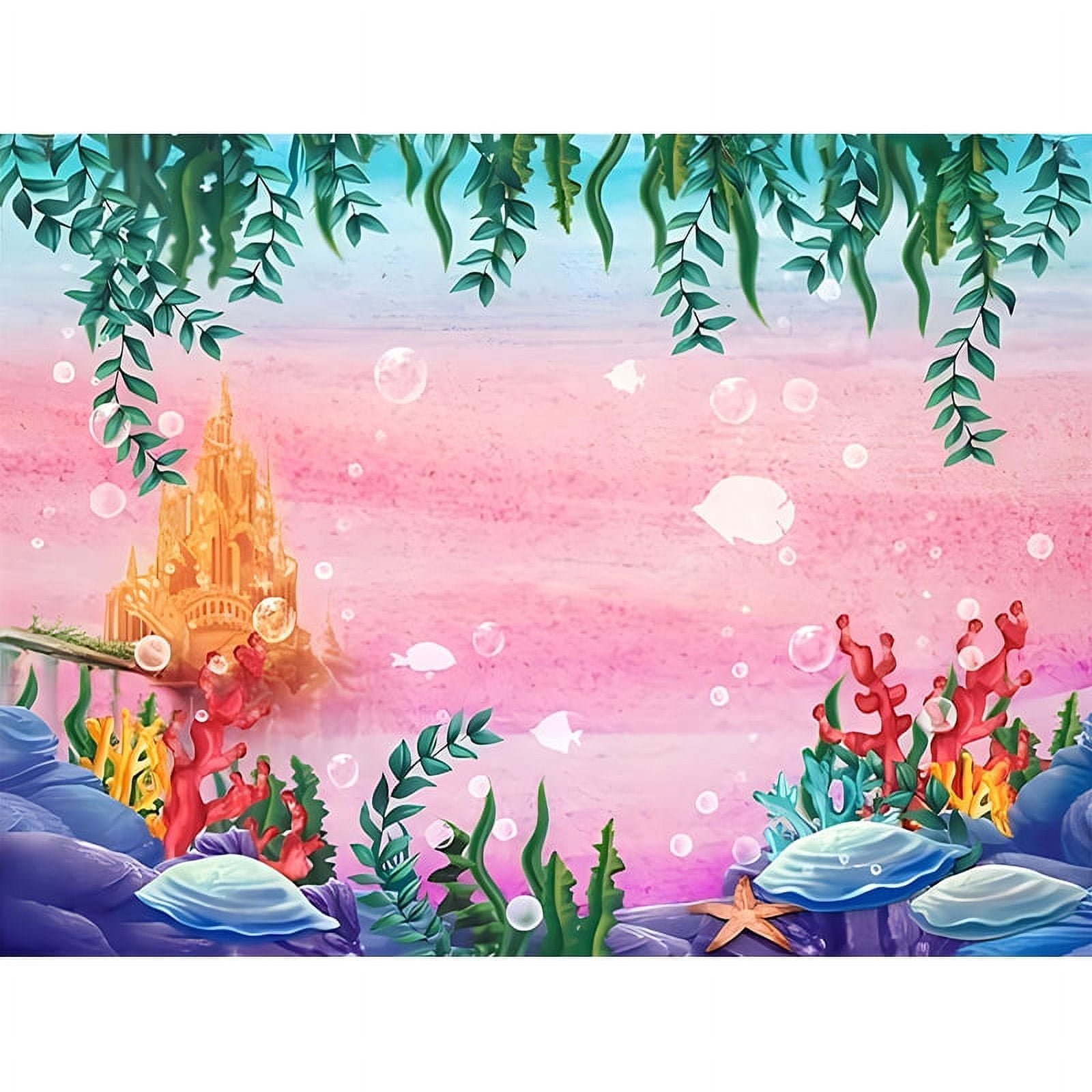 Beach Shells Sailboat Sea Happy Birthday Photography Background ...