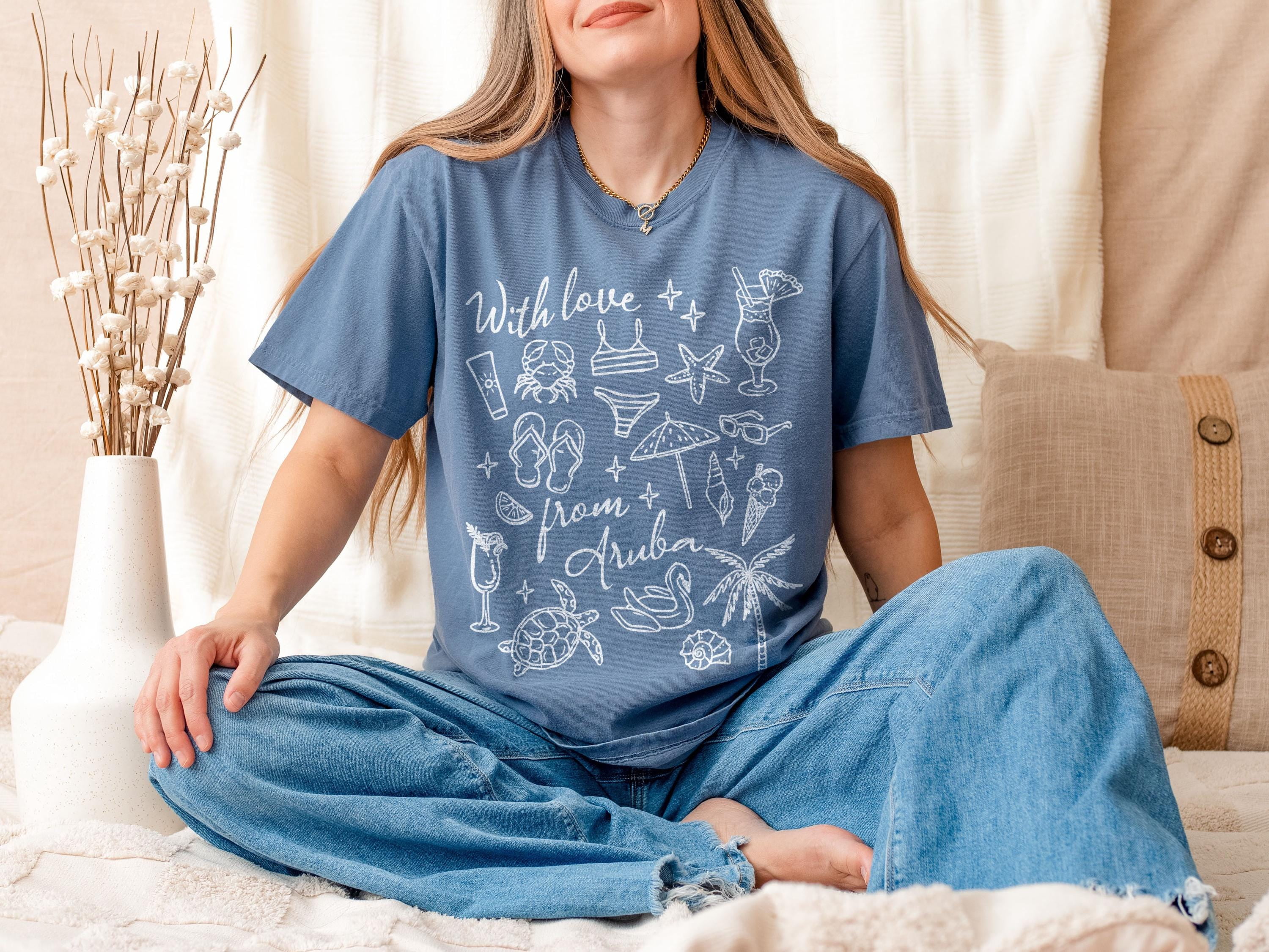 Beach Shirt, Aruba Shirt, Beach Vacation, Girls Trip Tshirt, Girls Trip ...