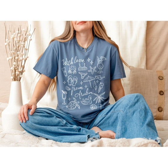 Beach Shirt, Aruba Shirt, Beach Vacation, Girls Trip Tshirt, Girls Trip ...