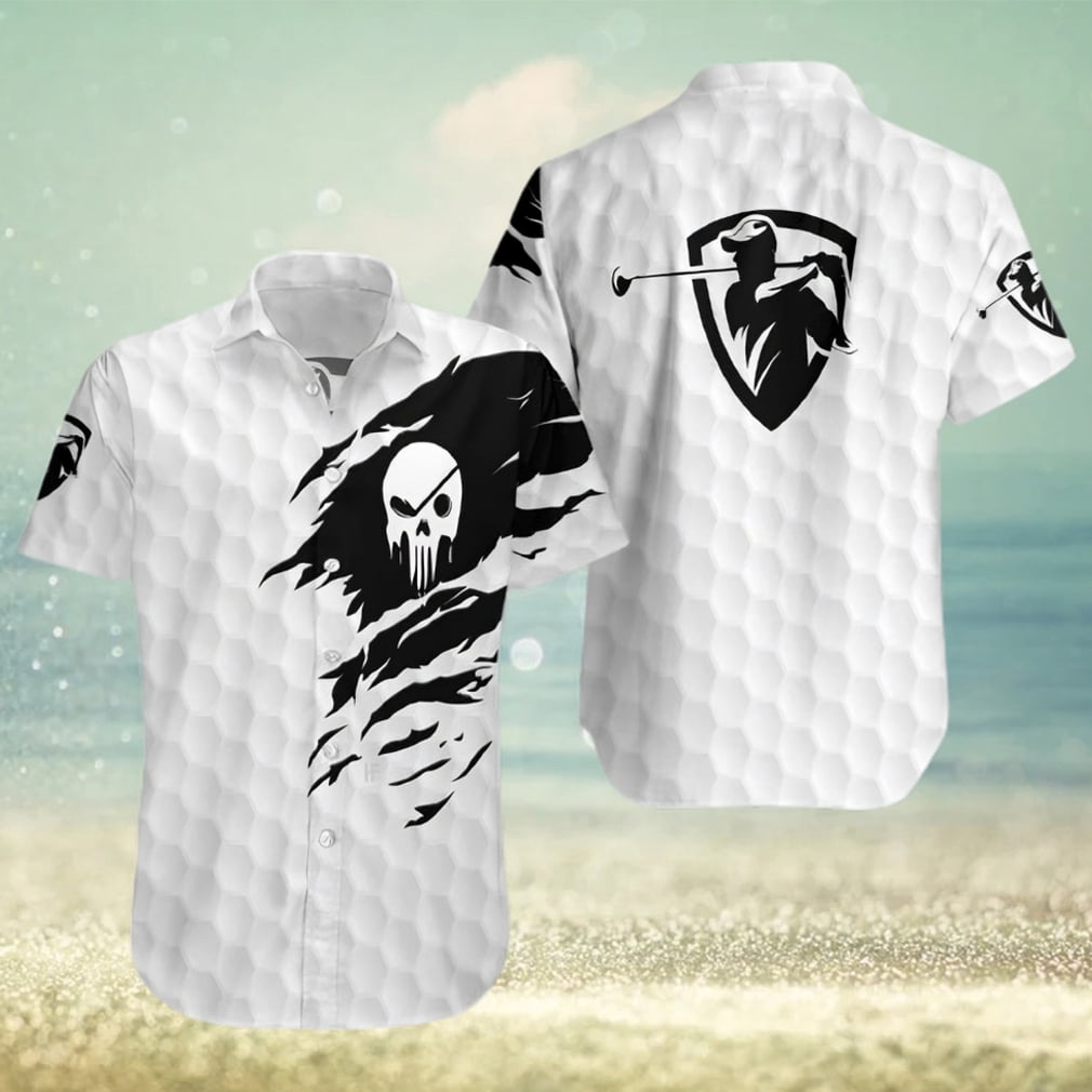 Beach Shirt Check Out This Awesome The Golf Skull Hawaiian Shirts ...