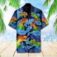 Beach Shirt Hawaiians Lgbt T-Rex, Hawaii Shirt , Aloha Shirt - Walmart.com