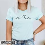 Beach Shirt Wave Shirt Summer Shirt Vacation Shirt Beach Tee Beach Life ...