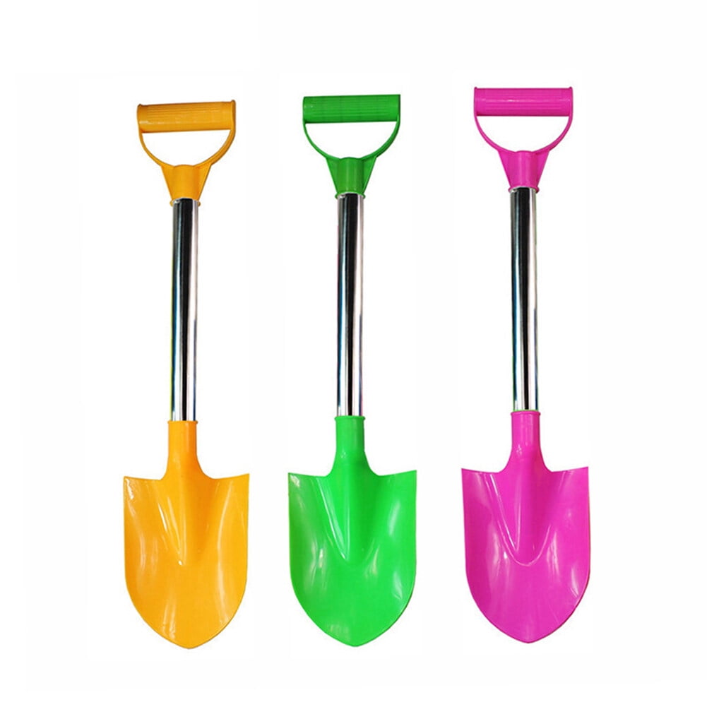 Beach Shovels,3PCS Snow Shovel for Kids,Long Sand Shovels Gardening ...
