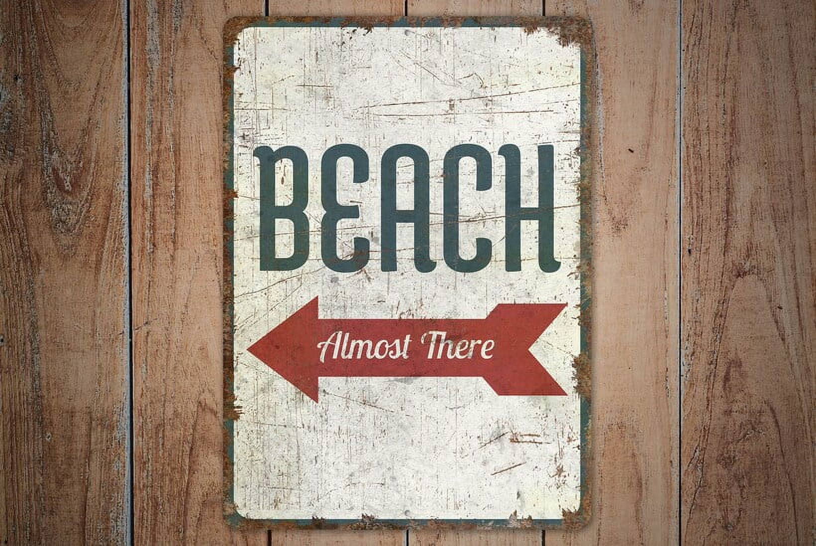 Beach Sign Beach Direction Sign Arrow Sign Beach Decor Beach House Sign ...
