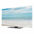 Beach Sky TV Dust Cover 24 Inch, Ocean Sea Sky Scenery Computer Monitor ...