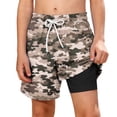 Beach Sports Shorts for Boys, Elastic Waist with Drawstring, Quick-Dry ...