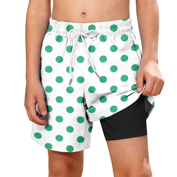 Beach Sports Shorts for Boys, Quick-Dry Fabric, Elastic Waist with ...