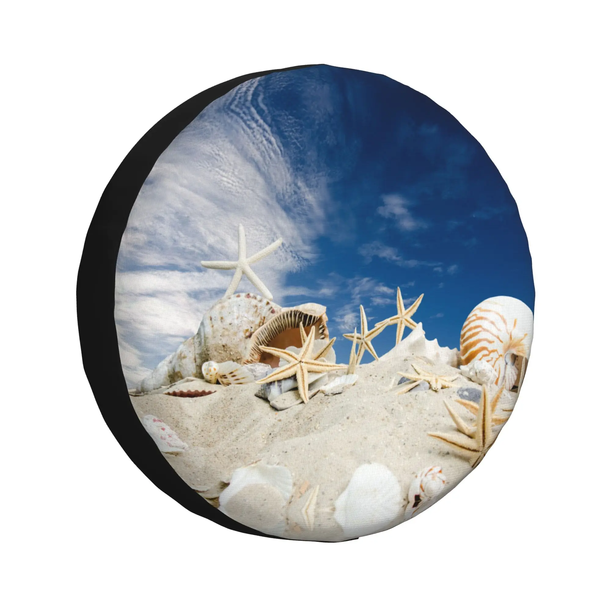Beach Star Shell Proof Wheel Tire Cover Wheel Cover Auto Car Accesorios ...