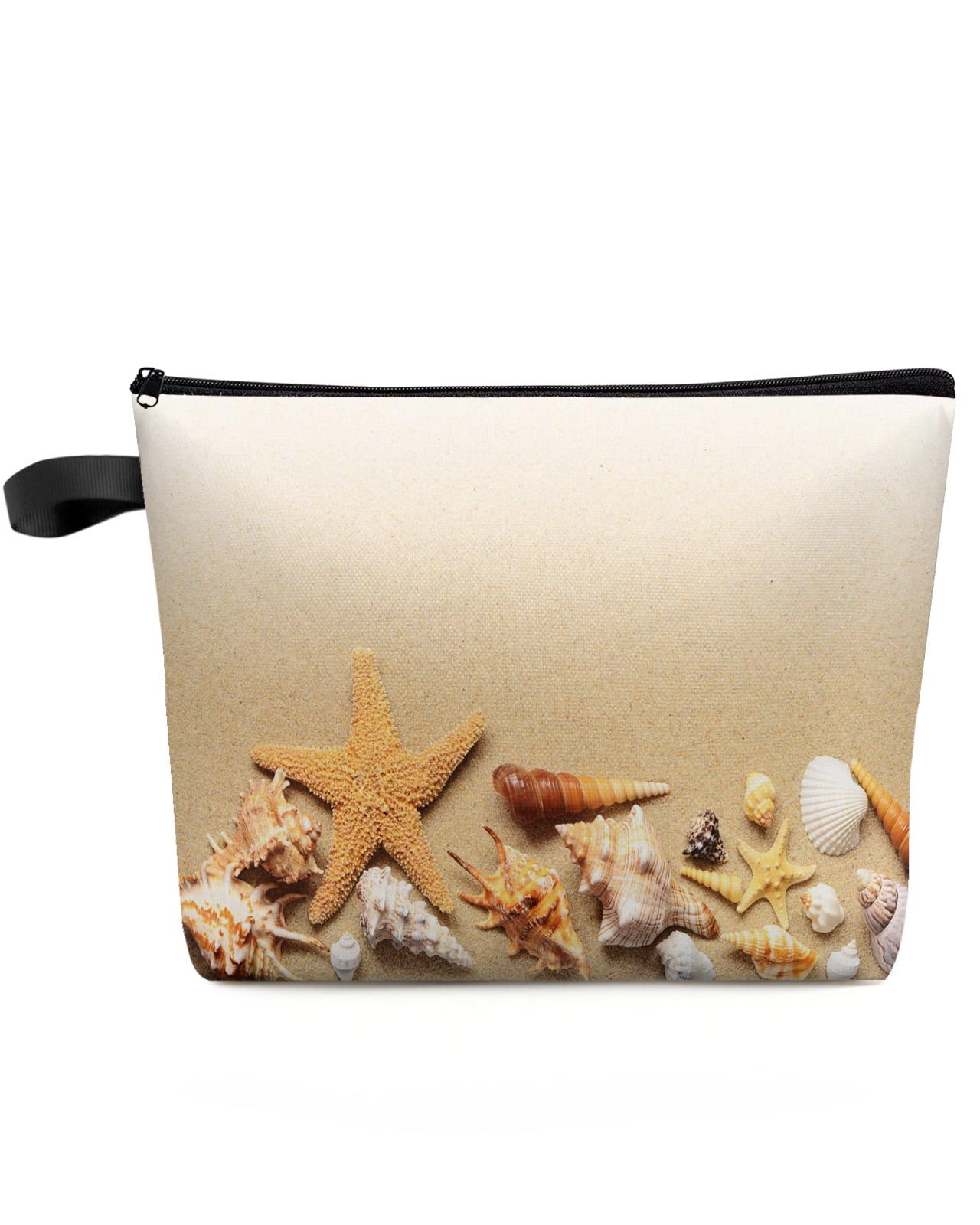 Beach StarShell Sand Conch Women's Cosmetic Bags Cases Ladies Storage ...