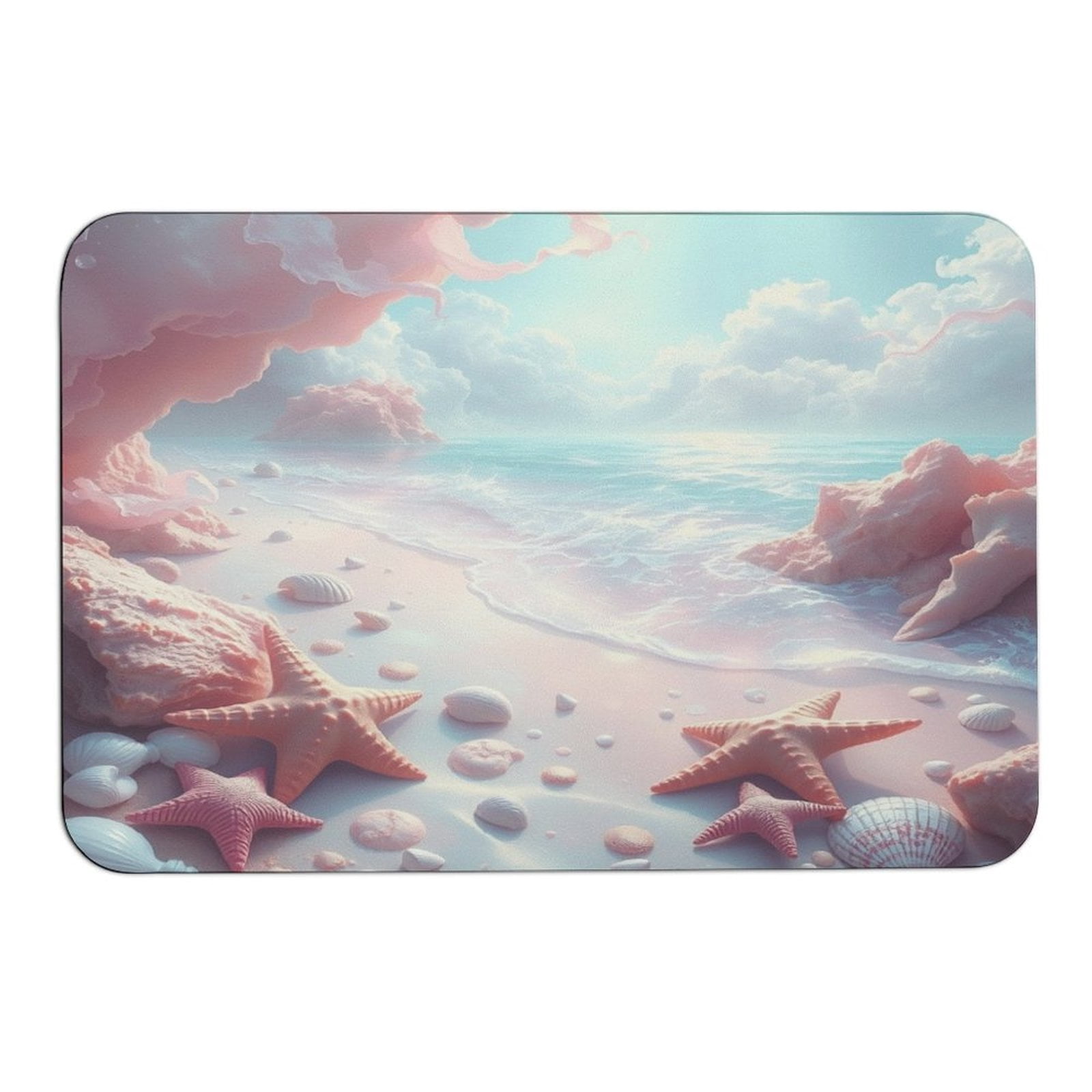 Beach Starfish Floor Mat Living Room Decor Carpet Home Hallway Entrance ...