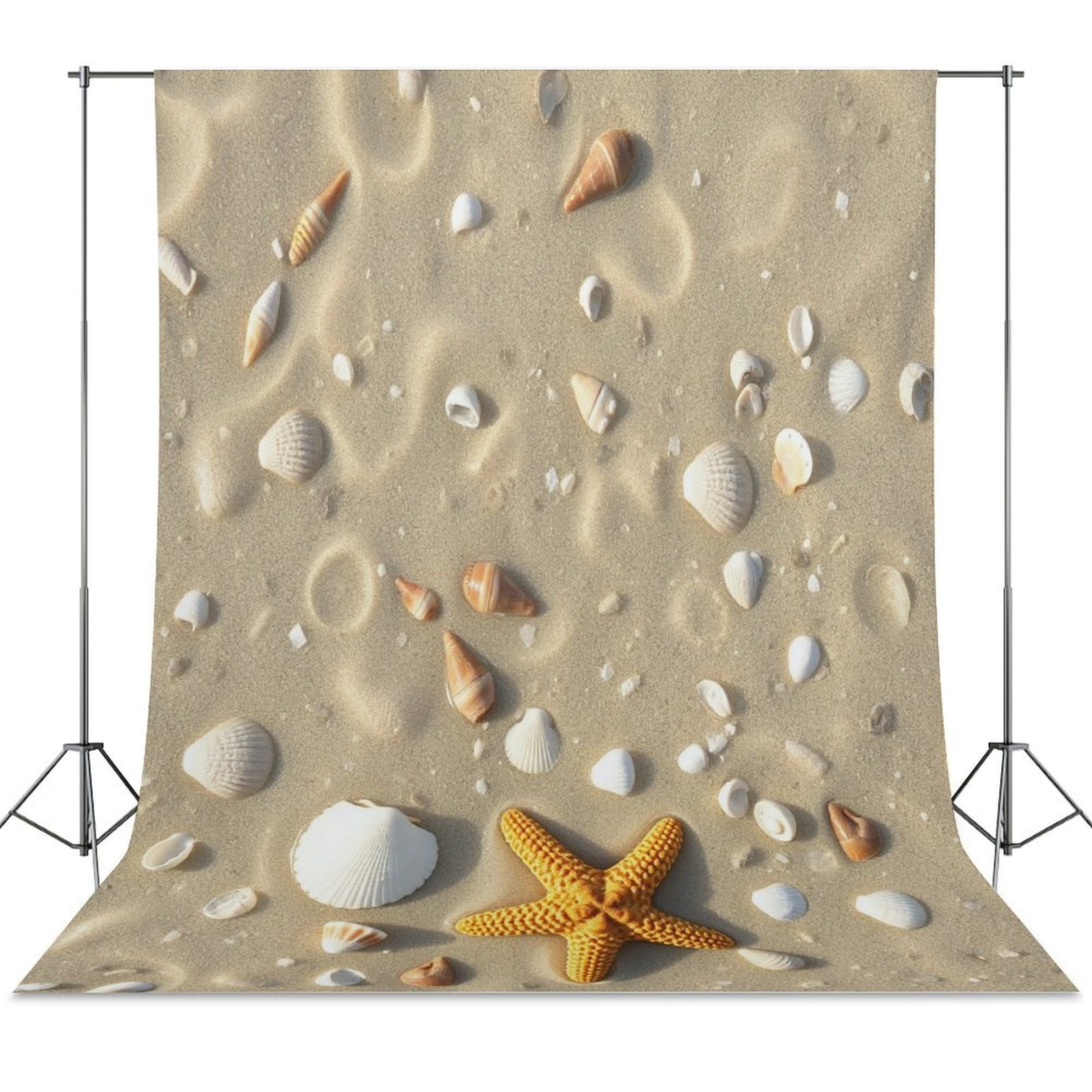 Beach Starfish Party Backdrop Birthday Decoration Backgrounds for ...