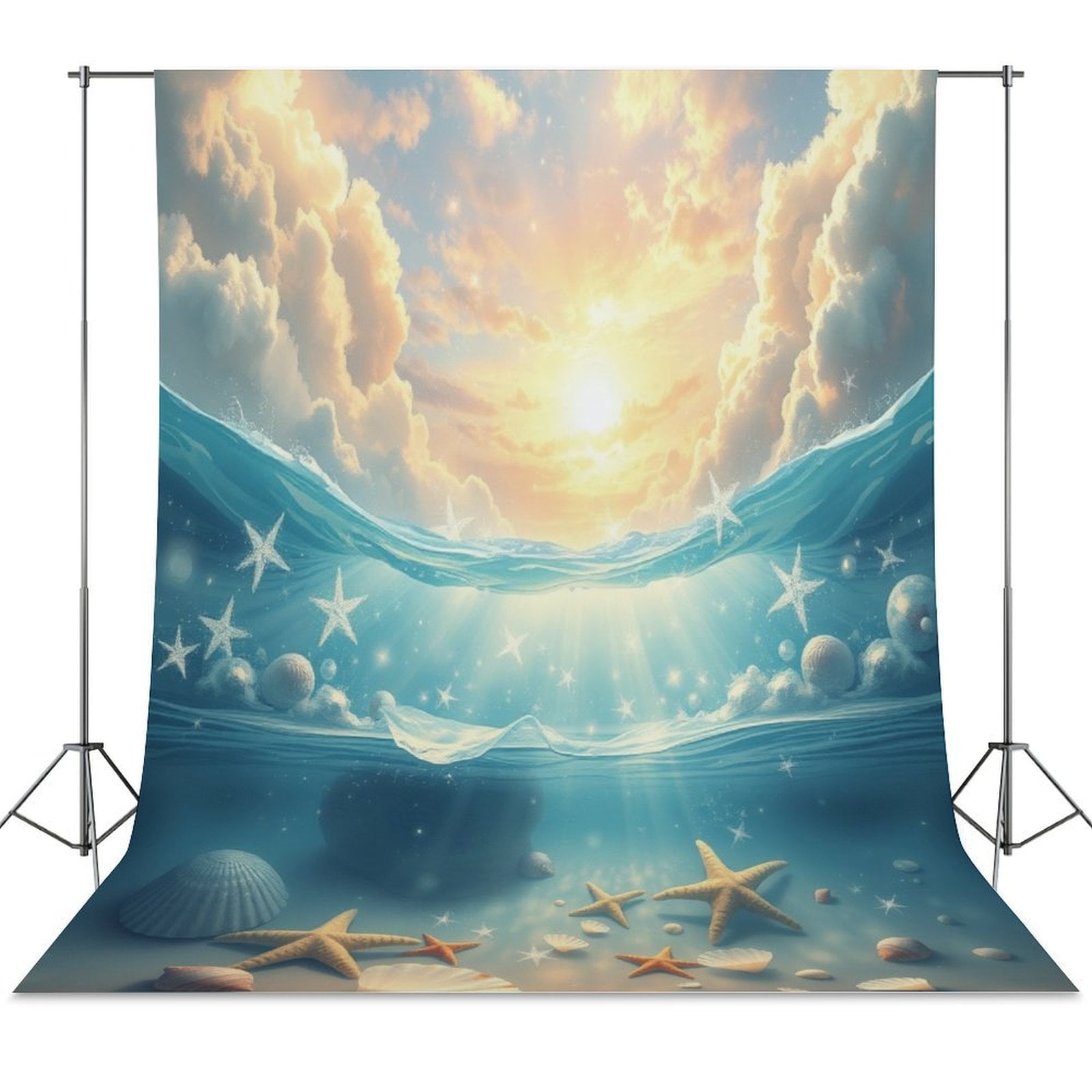 Beach Starfish Photography Backdrops Adult Photostudio Props Decors ...
