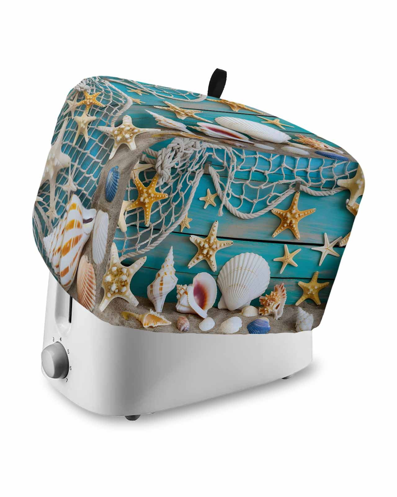 Beach Starfish Toaster Cover 4 Slice, Large Kitchen Appliance Covers ...