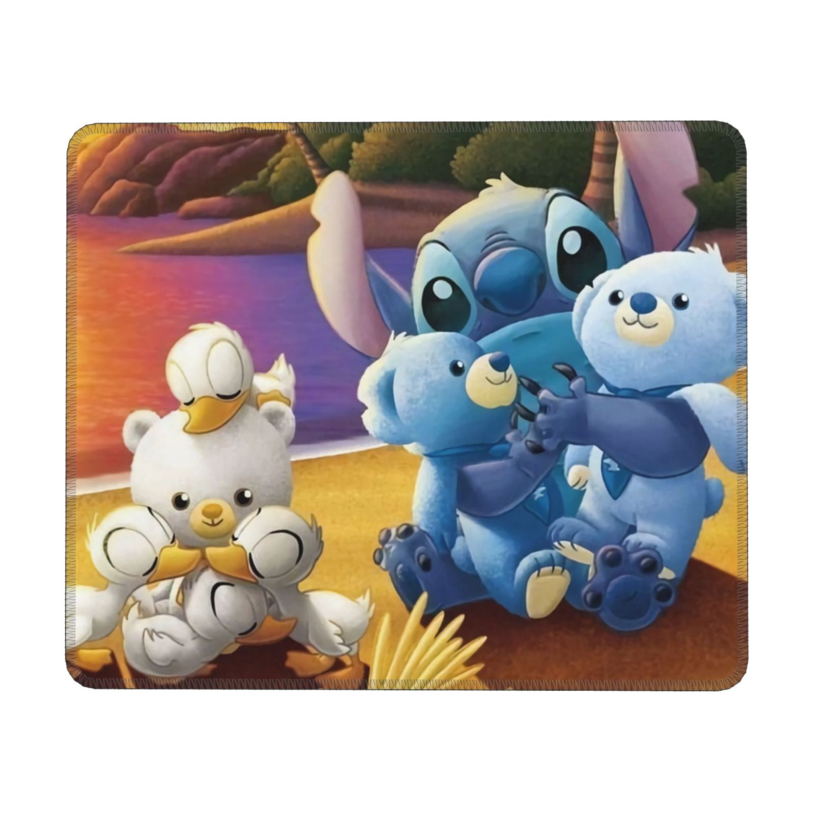 Beach Stitch Mouse Pad with Anti-fray Stitching,Premium & Waterproof ...