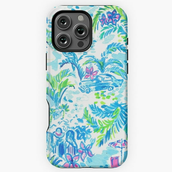 Beach Summer Fun Pop Art Illustration iPhone Case 17 to 11 Pro Max ...