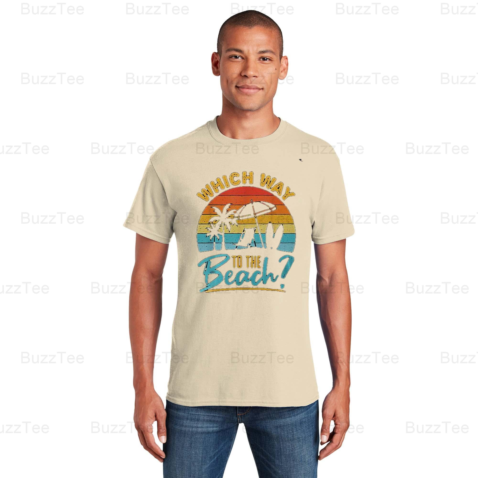 Beach Summer Summertime Palm Trees Tropical Vacation Vibe Graphic T ...