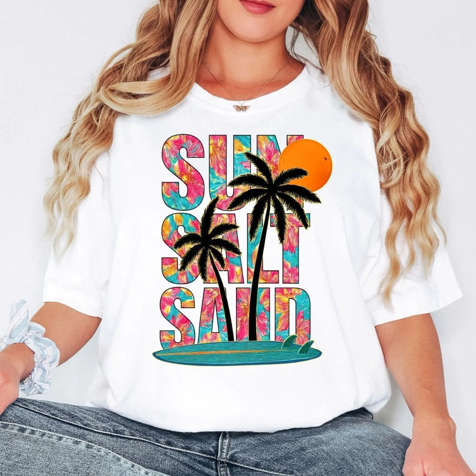 Beach Summer Sun Salt Sand Tropical Vacation Coastal Paradise Vibe T ...
