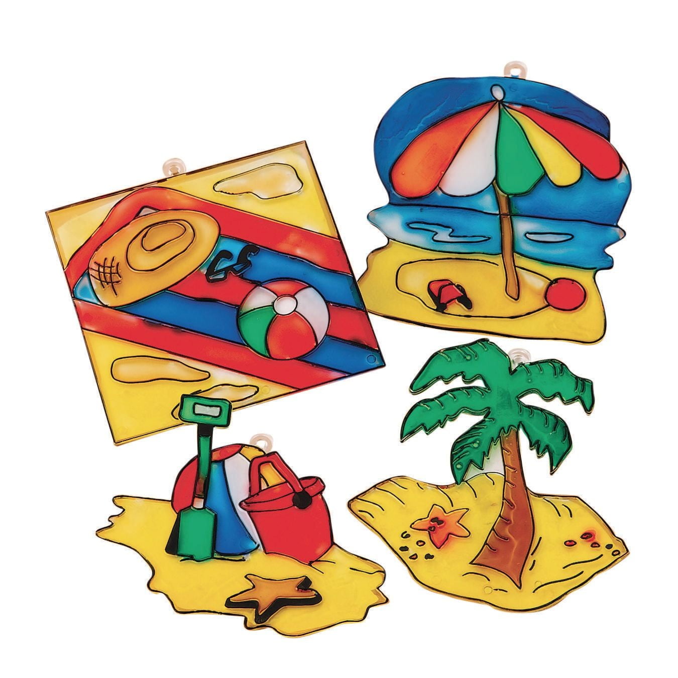 Beach Sun Catchers Craft Kit (Pack of 48) - Walmart.com