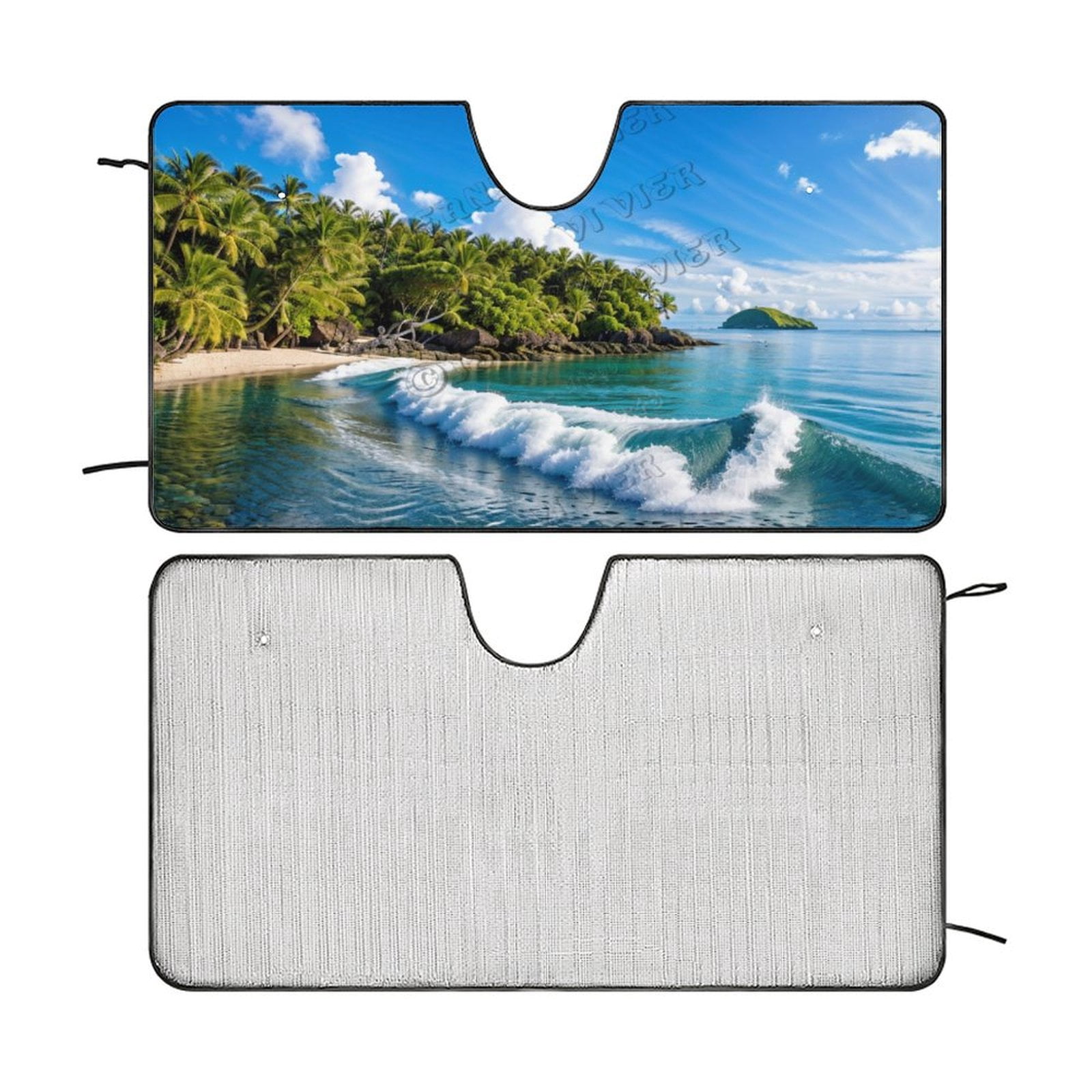 Beach Sun Shade Car Windshield Umbrella Beach Sunshade for Car ...