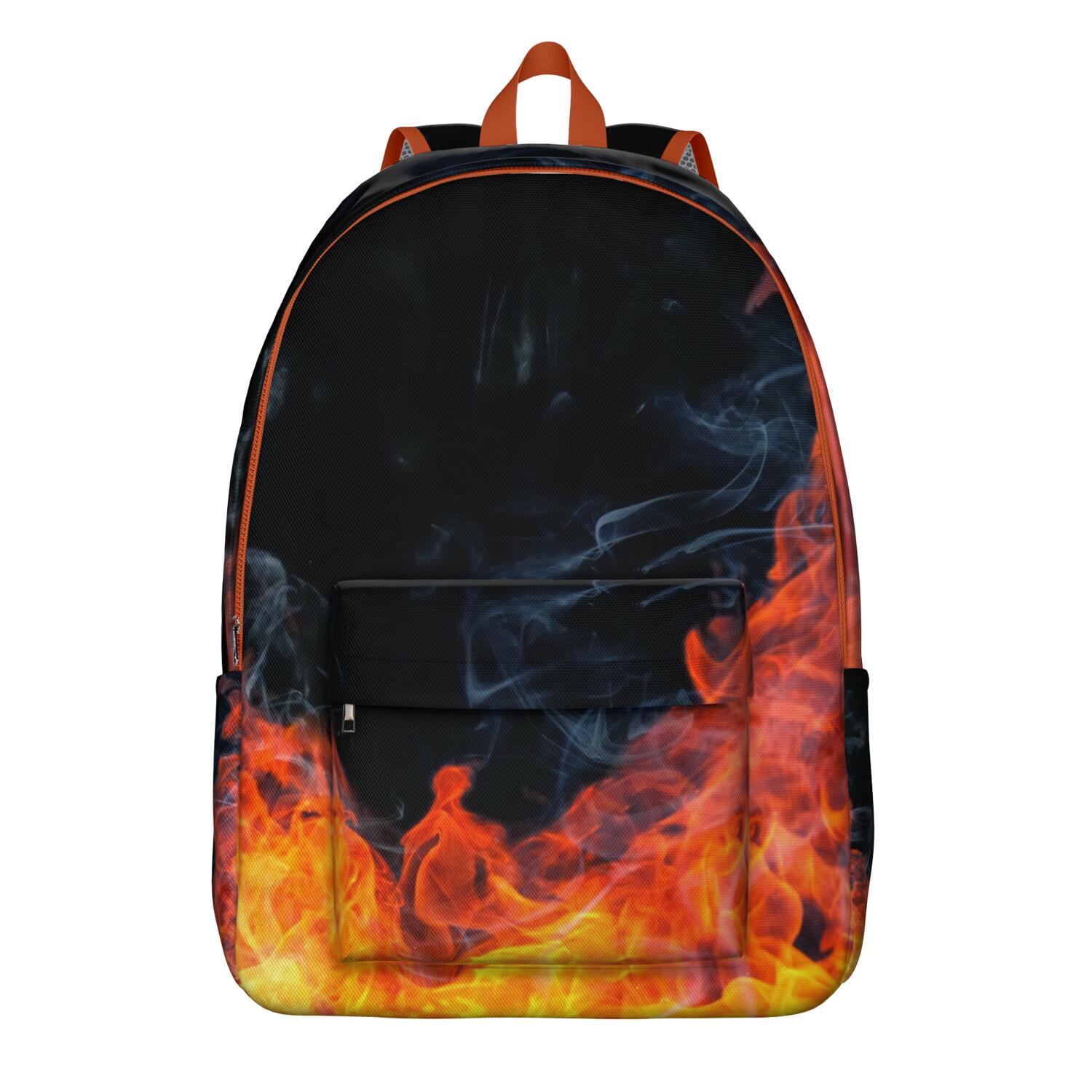 Beach Sunset Backpack, Abstract Ocean Watercolor Daypack with Boho ...