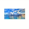 Beach Sunset Wall Art Posters Large Landscape Canvas Painting Print ...