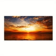 Beach Sunset Wall Art Posters Large Landscape Canvas Painting Print ...