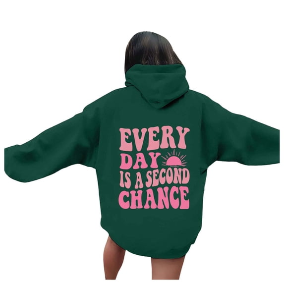 Beach Sweatshirt Women Oversized Long Crew Neck Long Sleeve Loose Fit ...