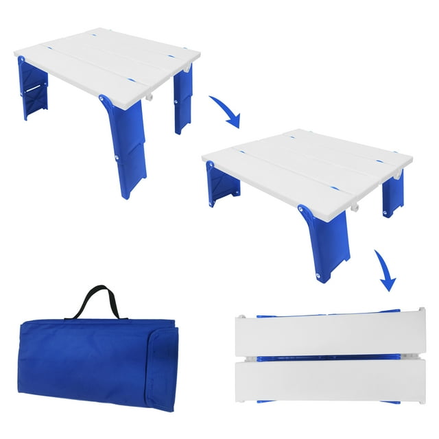Modern-Depo Portable & Adjustable Beach Table, Foldable, Lightweight ...