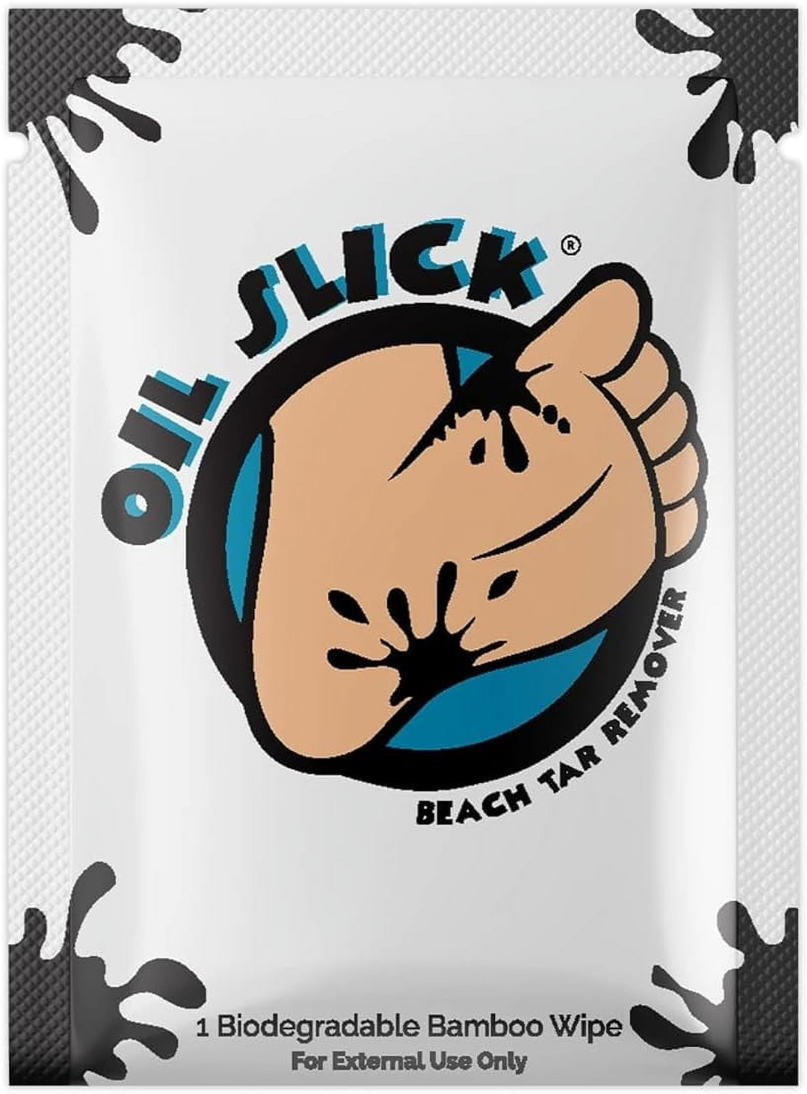Beach Tar Remover Travel Wipes 100ct | Safe on Skin | Non Toxic and Eco ...