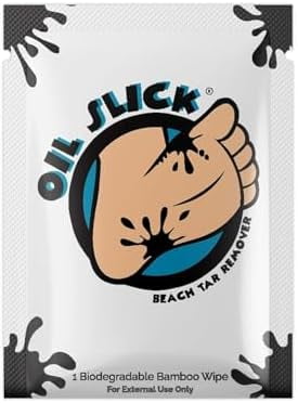 Beach Tar Remover Travel Wipes 500ct | Safe on Skin | Non Toxic and Eco ...