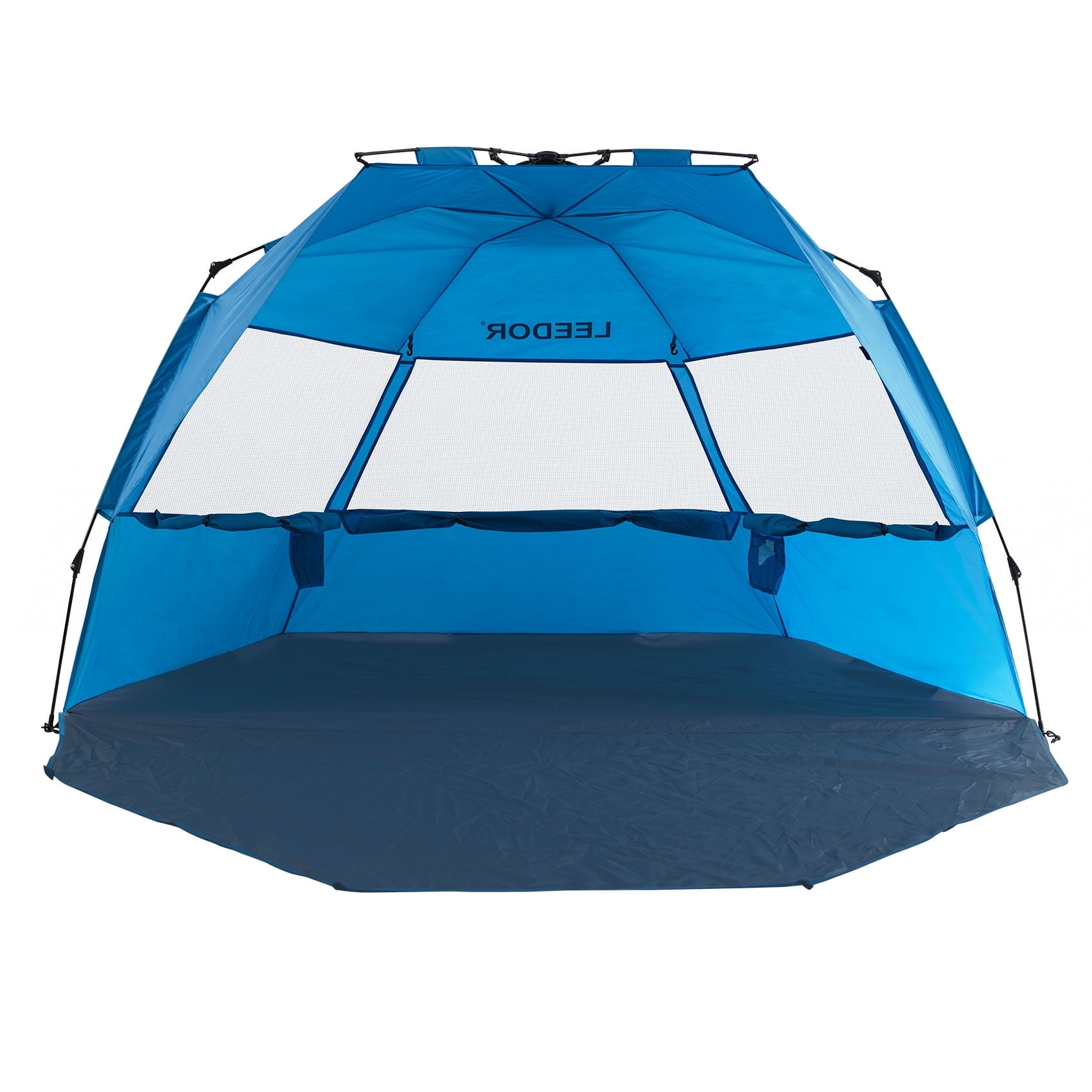 Beach Tent for 3-4 People, UPF 50+ UV Protection Pop-Up Sun Shelter ...