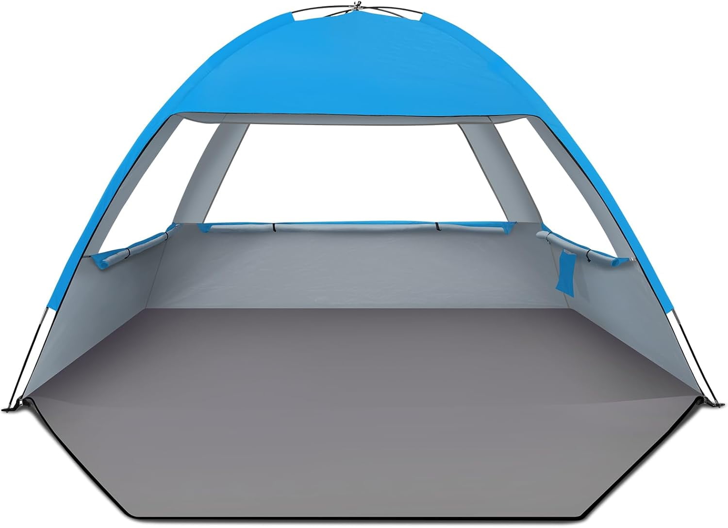 Beach Tent Sun Shelter for 3-10 Person, UPF 50+ UV Protection Canopy ...